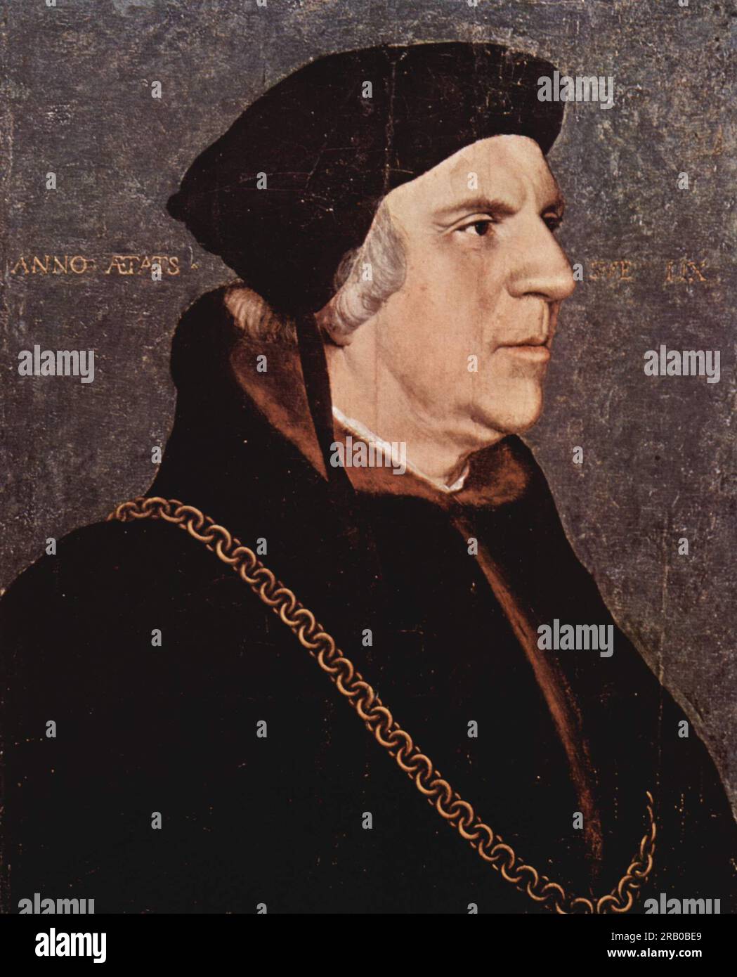 Sir William Butts c.1543; Germany by Hans Holbein the Younger Stock ...