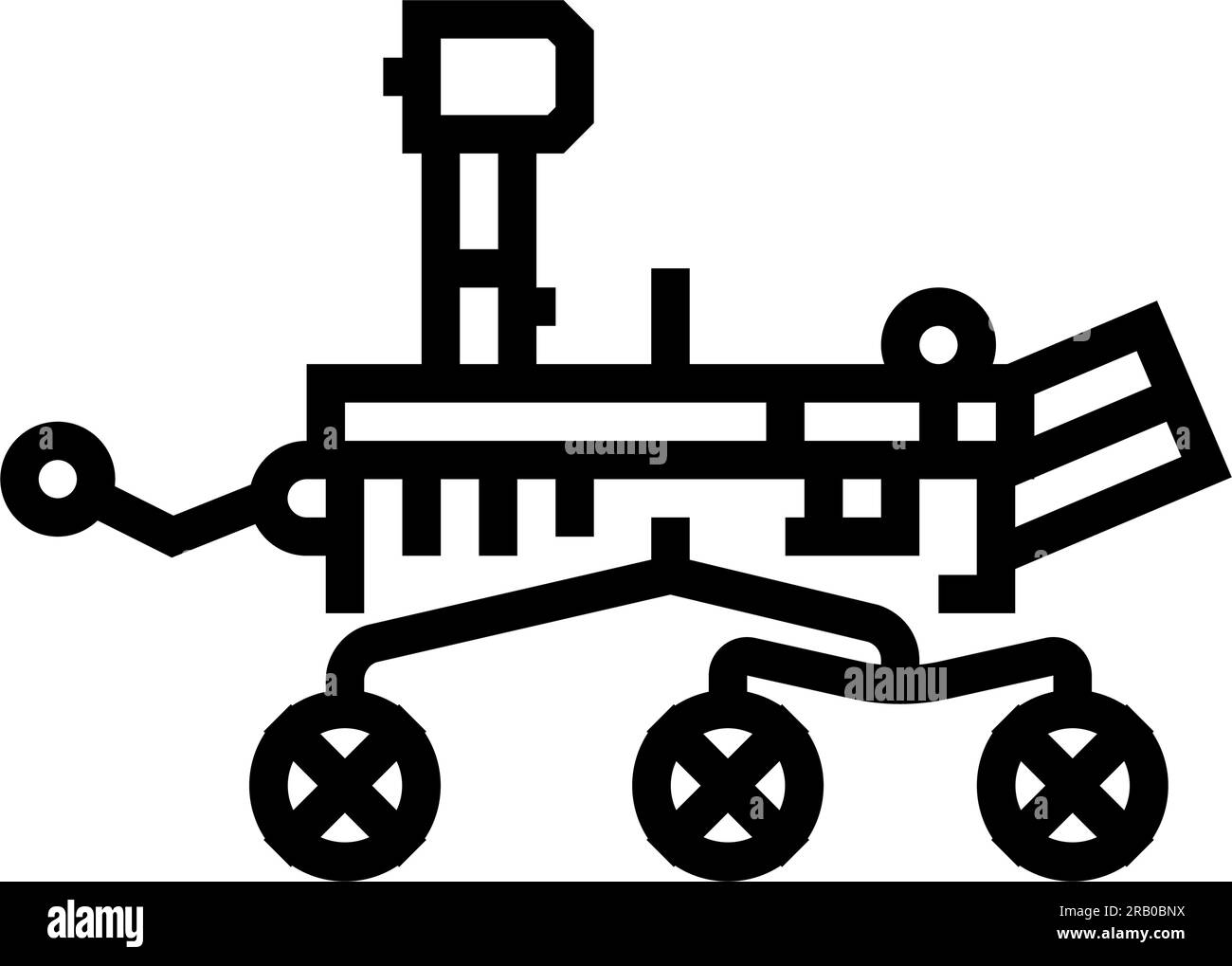 Mars surface rover Black and White Stock Photos & Images - Alamy