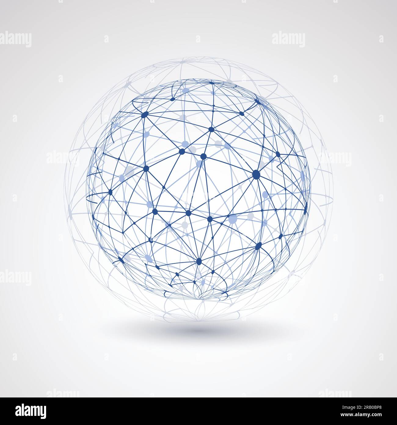 Networks information planet Stock Vector Images - Alamy