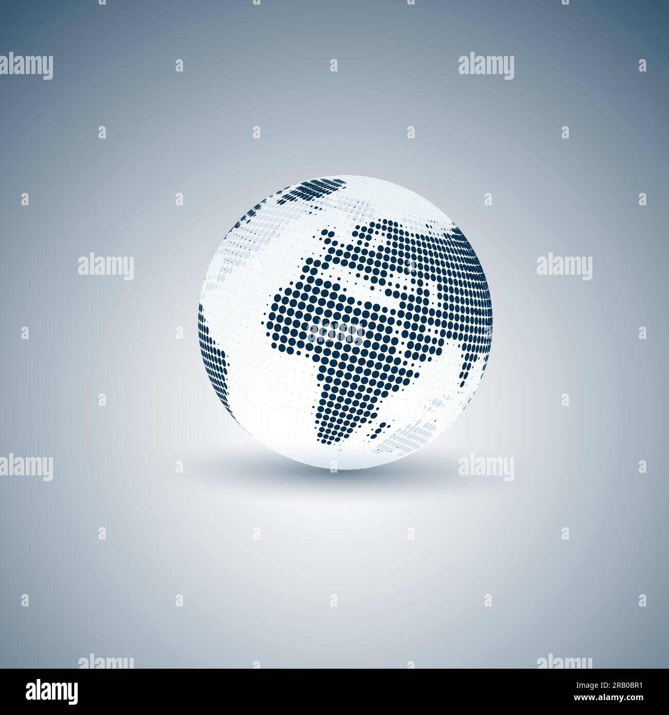 Spotted Earth Globe Design - Global Business, Technology, Globalization ...