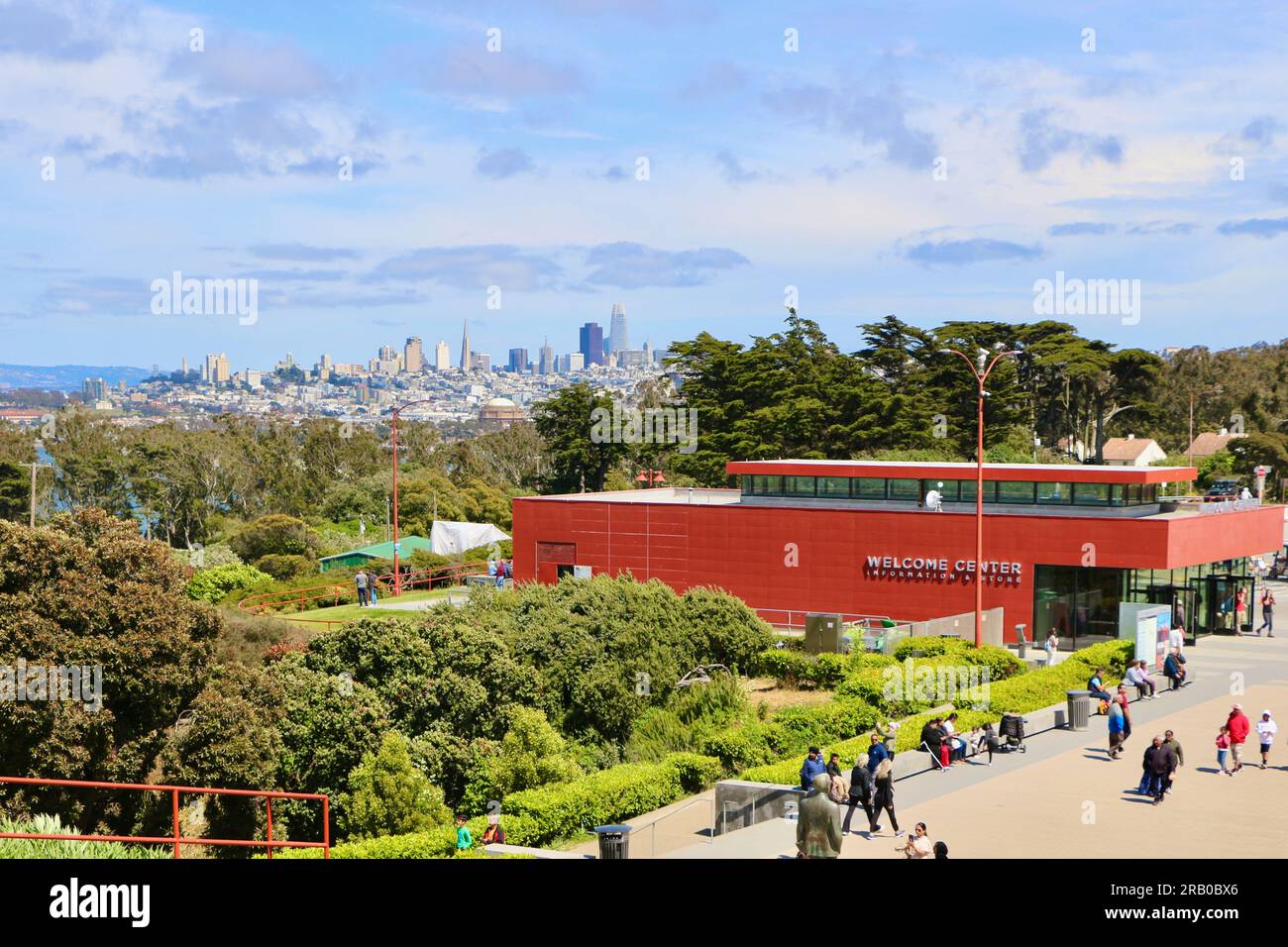 Golden gate bridge plaza hi-res stock photography and images - Alamy