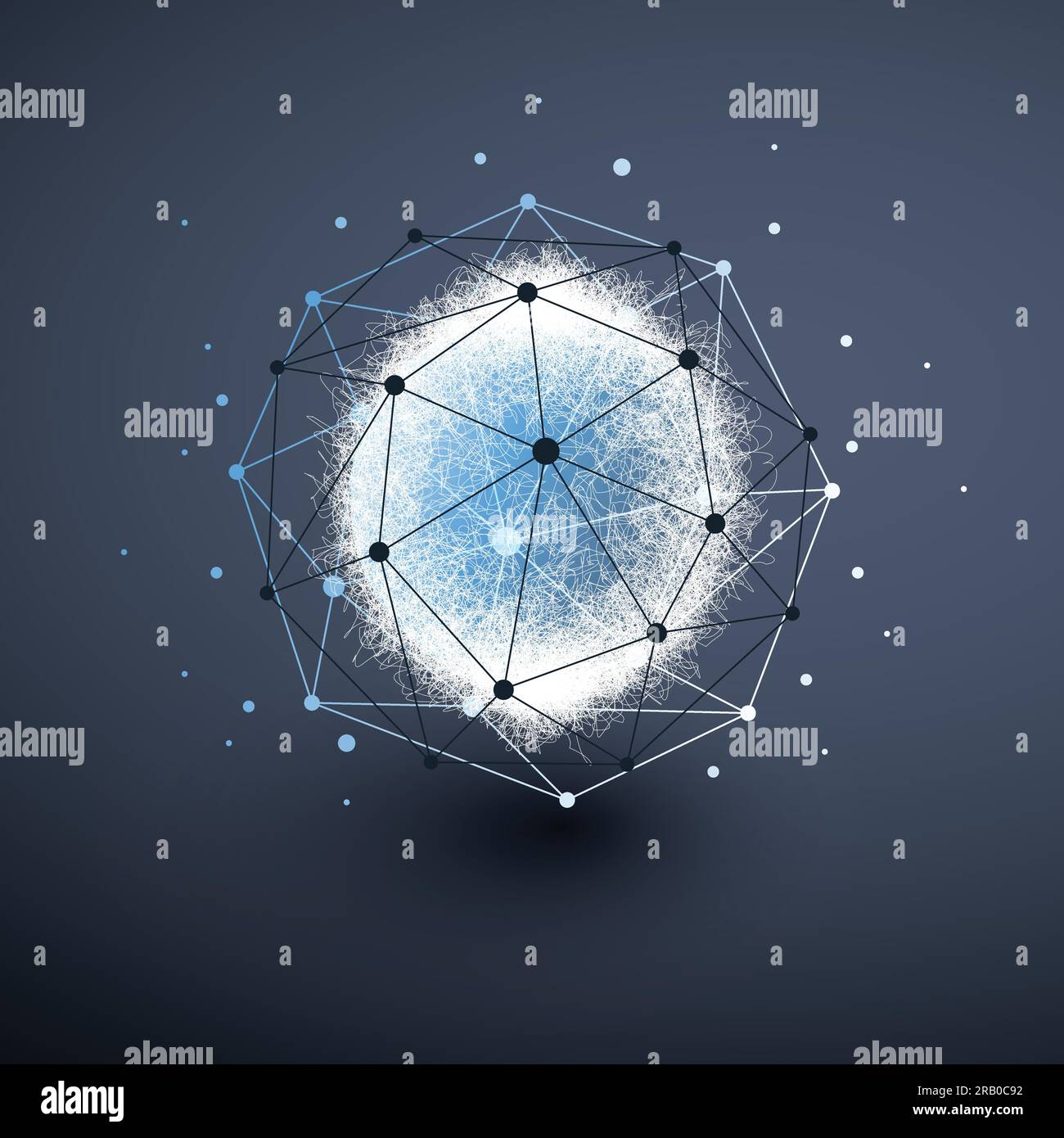 Minimal Cloud Computing Digital Networks Structure Telecommunications