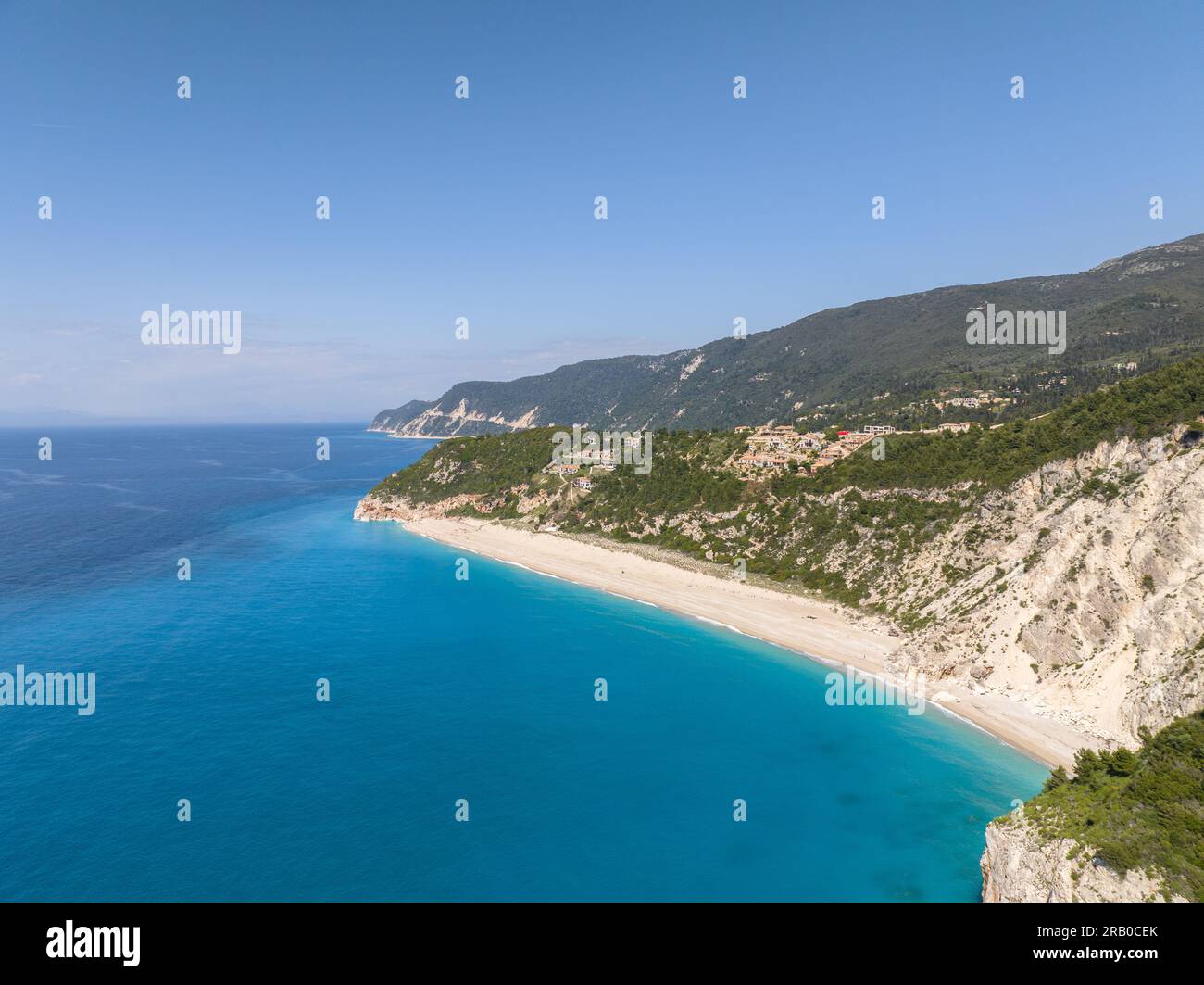 Mylos beach on the island of Lefkada in Greece Stock Photo - Alamy