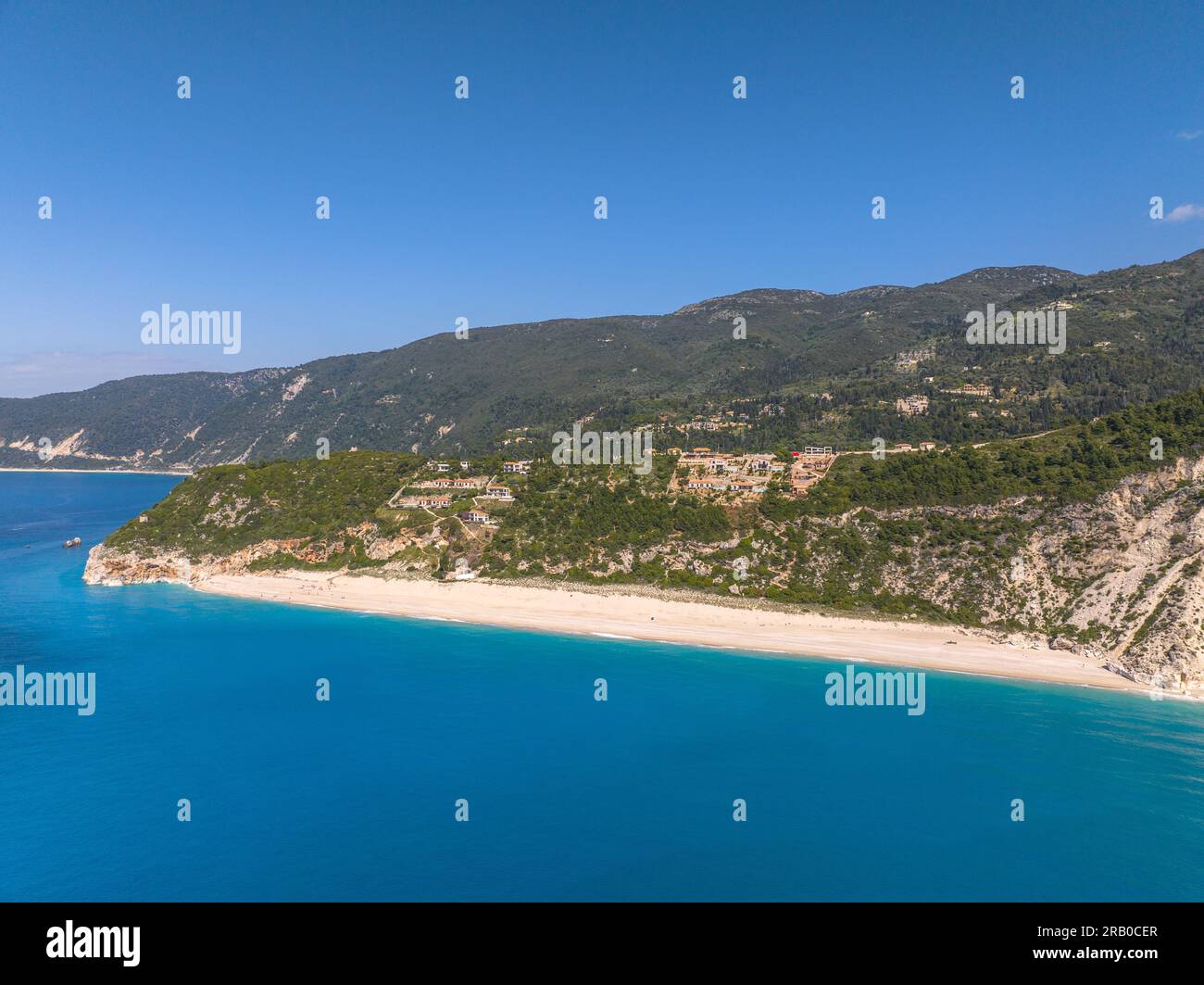 Mylos beach on the island of Lefkada in Greece Stock Photo - Alamy