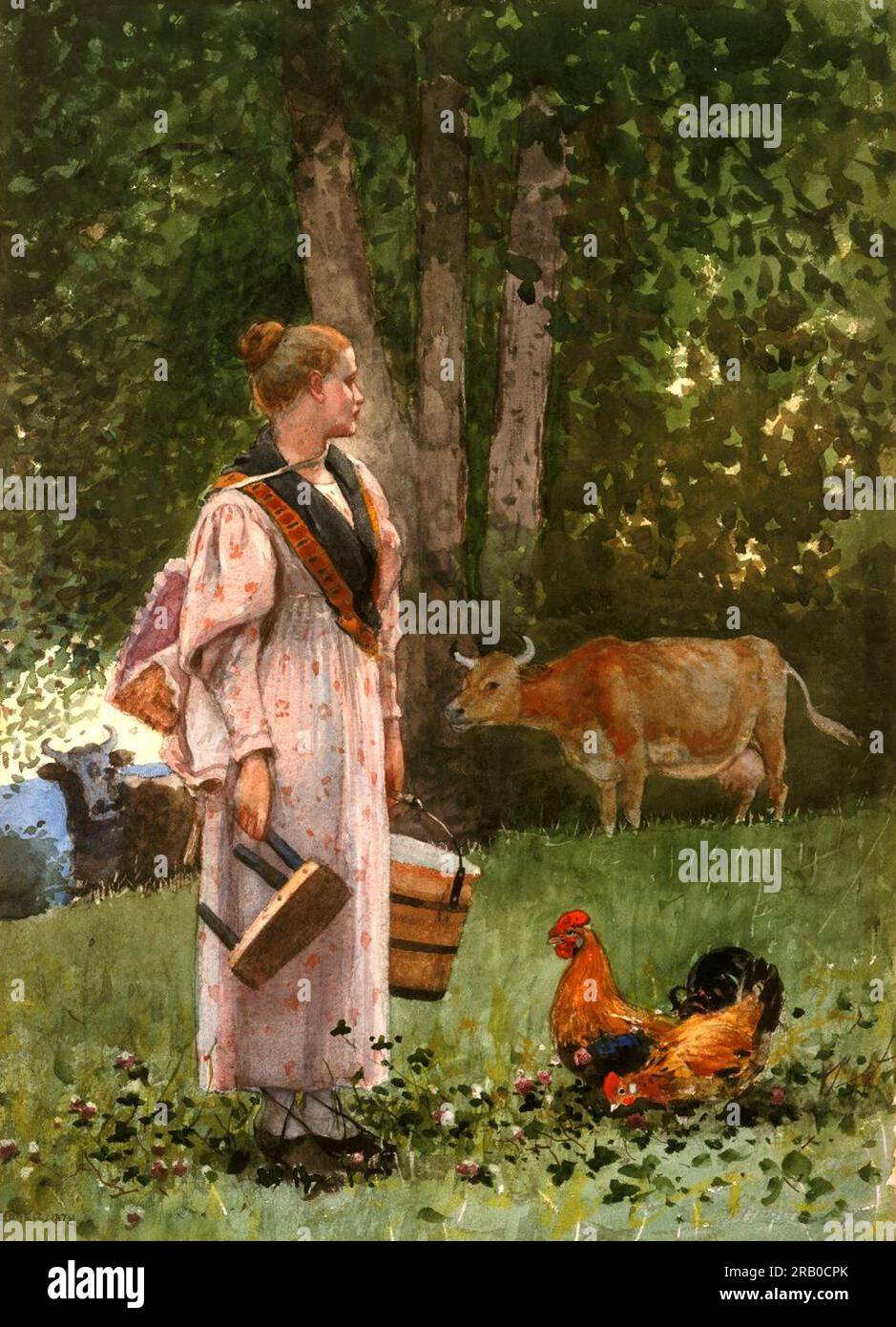 Milk maid hi-res stock photography and images - Alamy