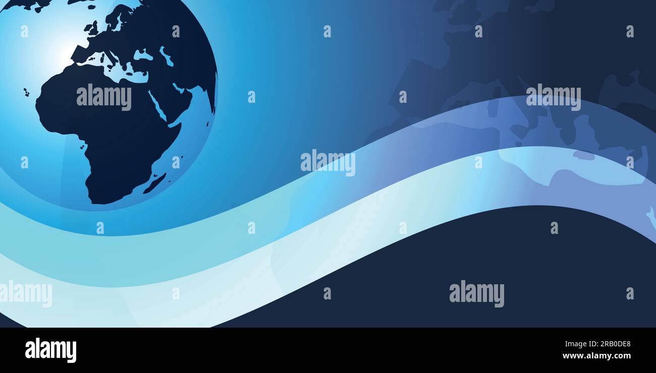 3D Earth Globe Layout, Abstract Background Stock Vector Image & Art - Alamy