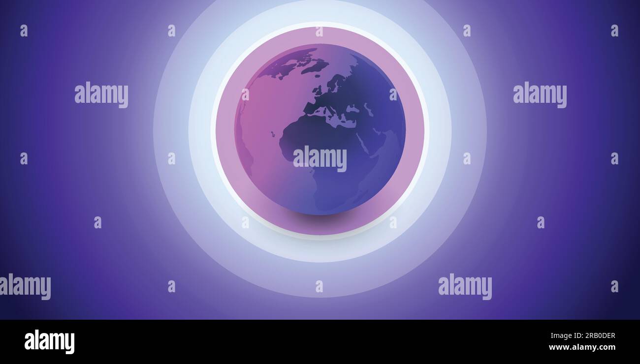 Earth Globe Design - Global Business, Technology, Globalisation Concept ...