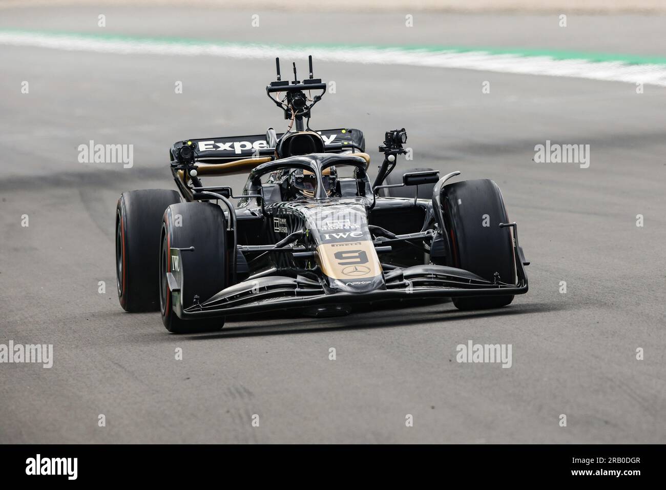 09 PEARCE Joshua, Modified F2 car prepared by Mercedes Applied Science ...