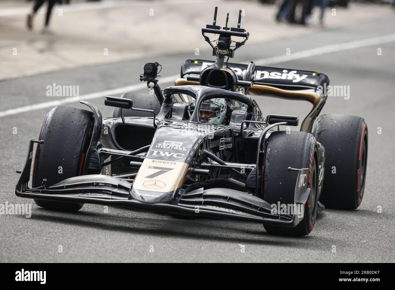 07 HAYES Sonny, Modified F2 car prepared by Mercedes Applied Science ...