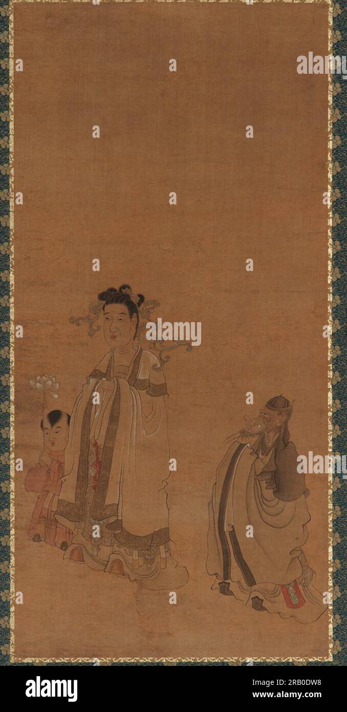 The dragon king revering the buddha hi-res stock photography and images ...