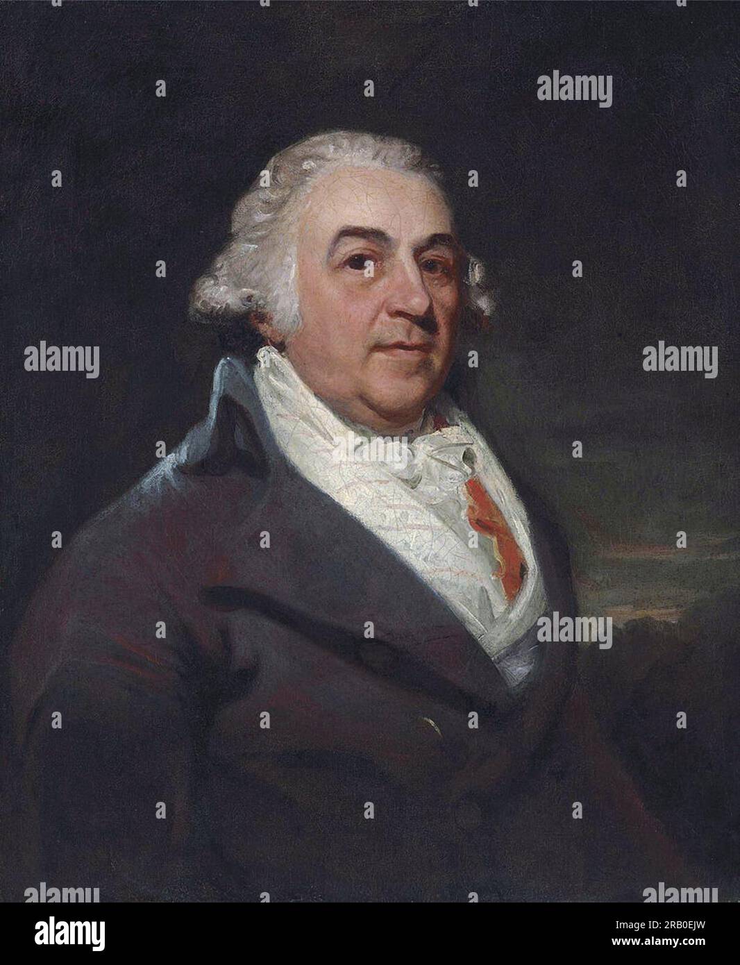 Richard Bache by John Hoppner Stock Photo - Alamy