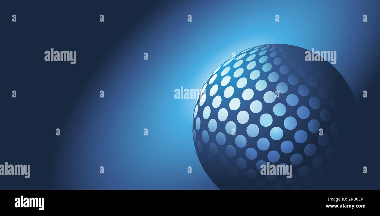 Abstract Dark Spotted Globe Design Vector Layout Stock Vector Image ...