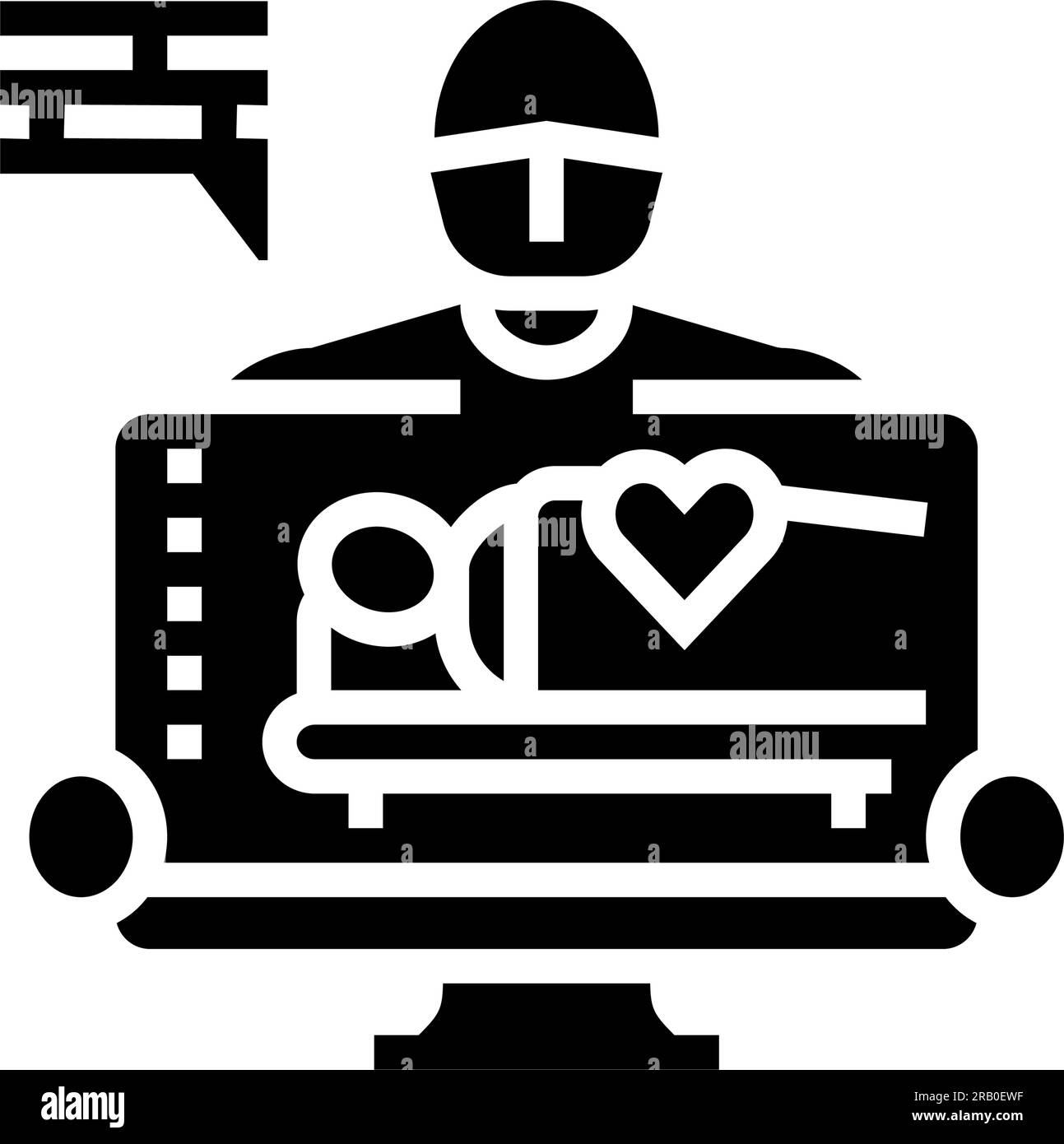 Simulation laboratory Stock Vector Images - Alamy