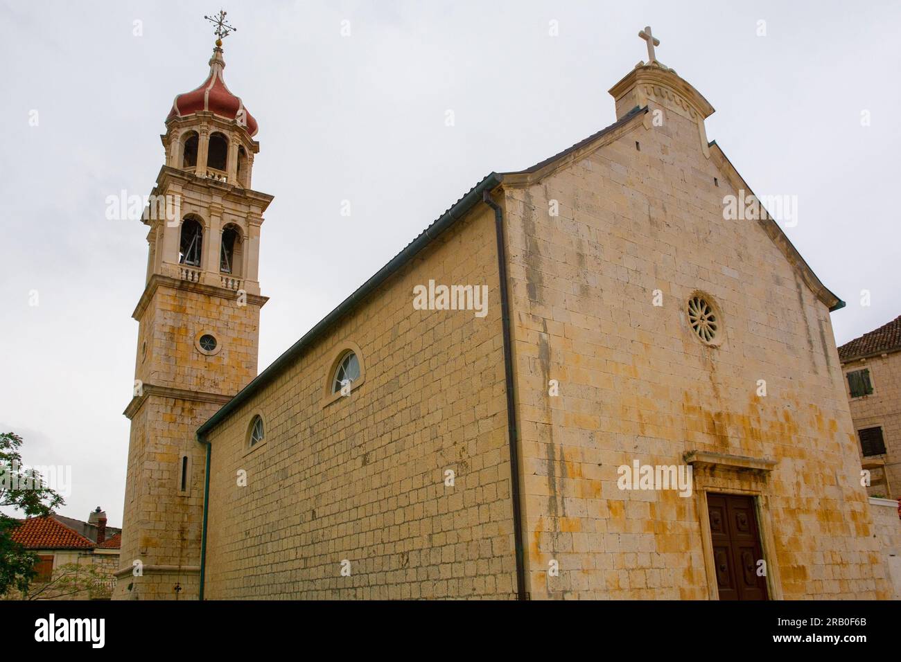 The historic 16th century Assumption of Our Lady Parish Church in the ...