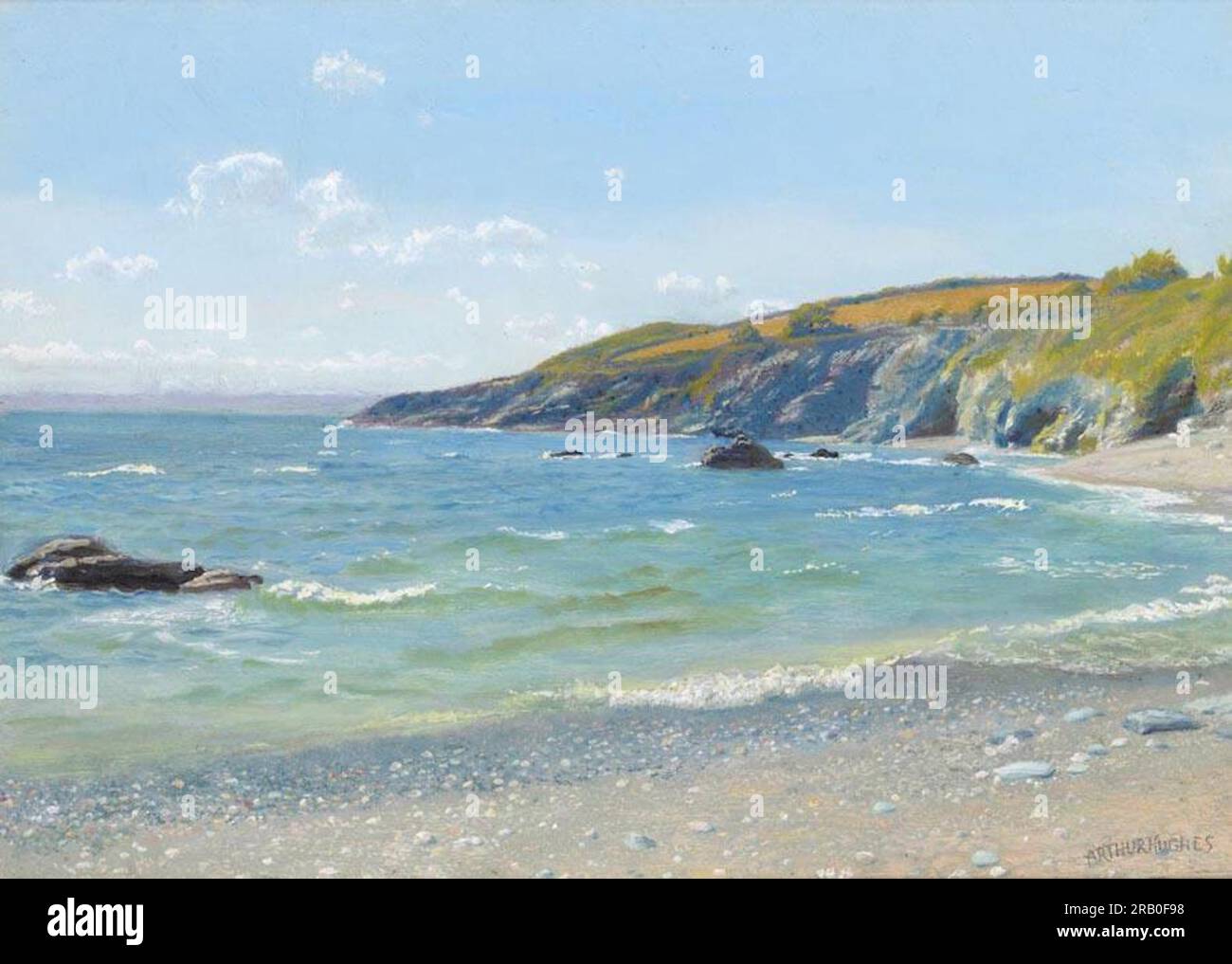 Perran point cornwall hi-res stock photography and images - Alamy