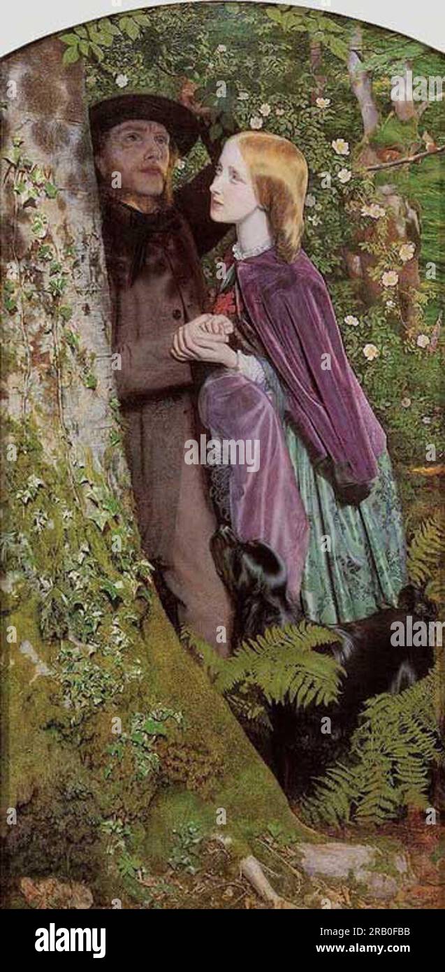 The long engagement by arthur hughes hi-res stock photography and ...