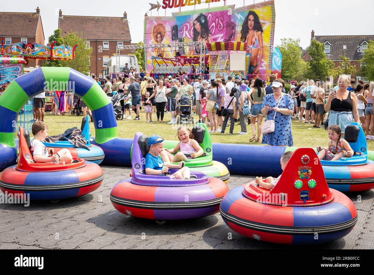 Inflatable bumper cars hi-res stock photography and images - Alamy