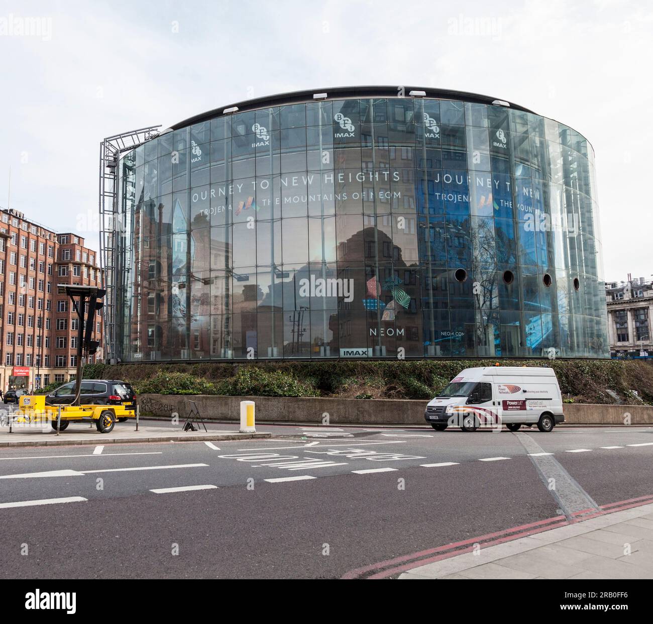 Bfi london imax cinema exterior hi-res stock photography and images - Alamy