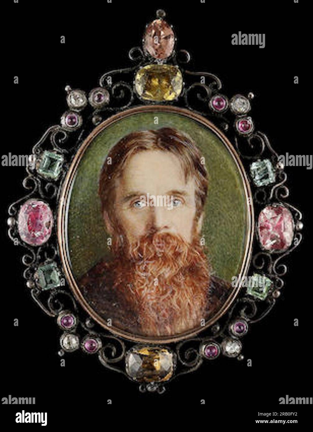 William Holman Hunt by Edward Robert Hughes Stock Photo - Alamy