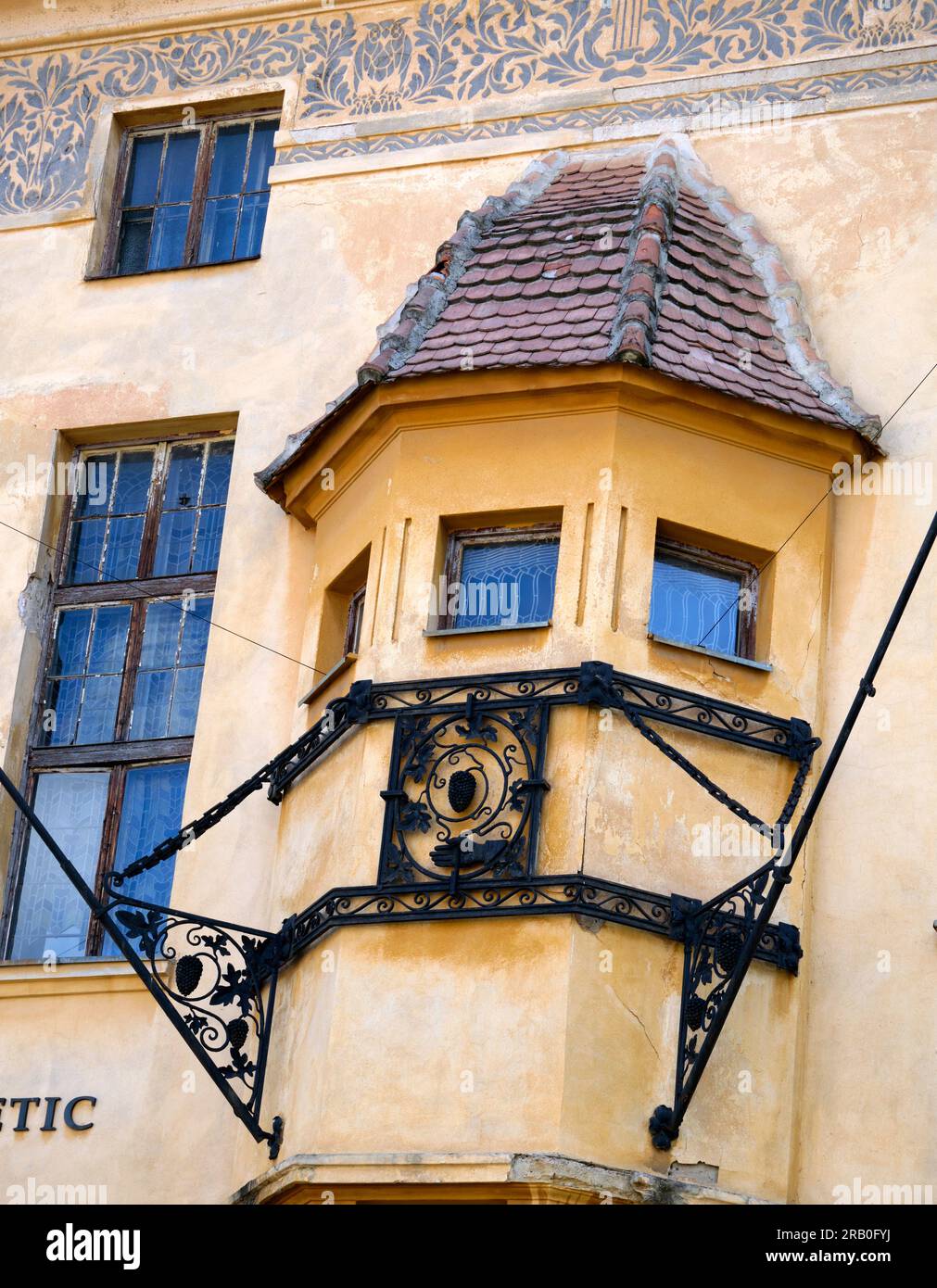The historic town centre of Mediaș/Mediasch Stock Photo - Alamy