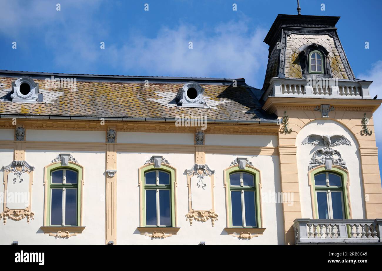 The historic town centre of Mediaș/Mediasch Stock Photo - Alamy