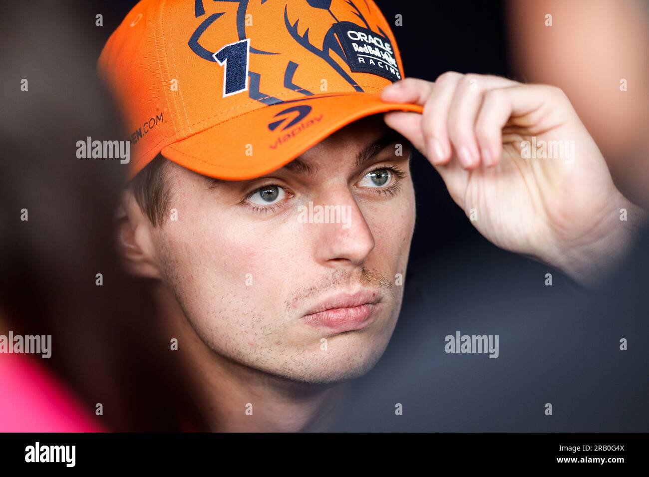 Silverstone, Royaume Uni. 06th July, 2023. VERSTAPPEN Max (ned), Red ...