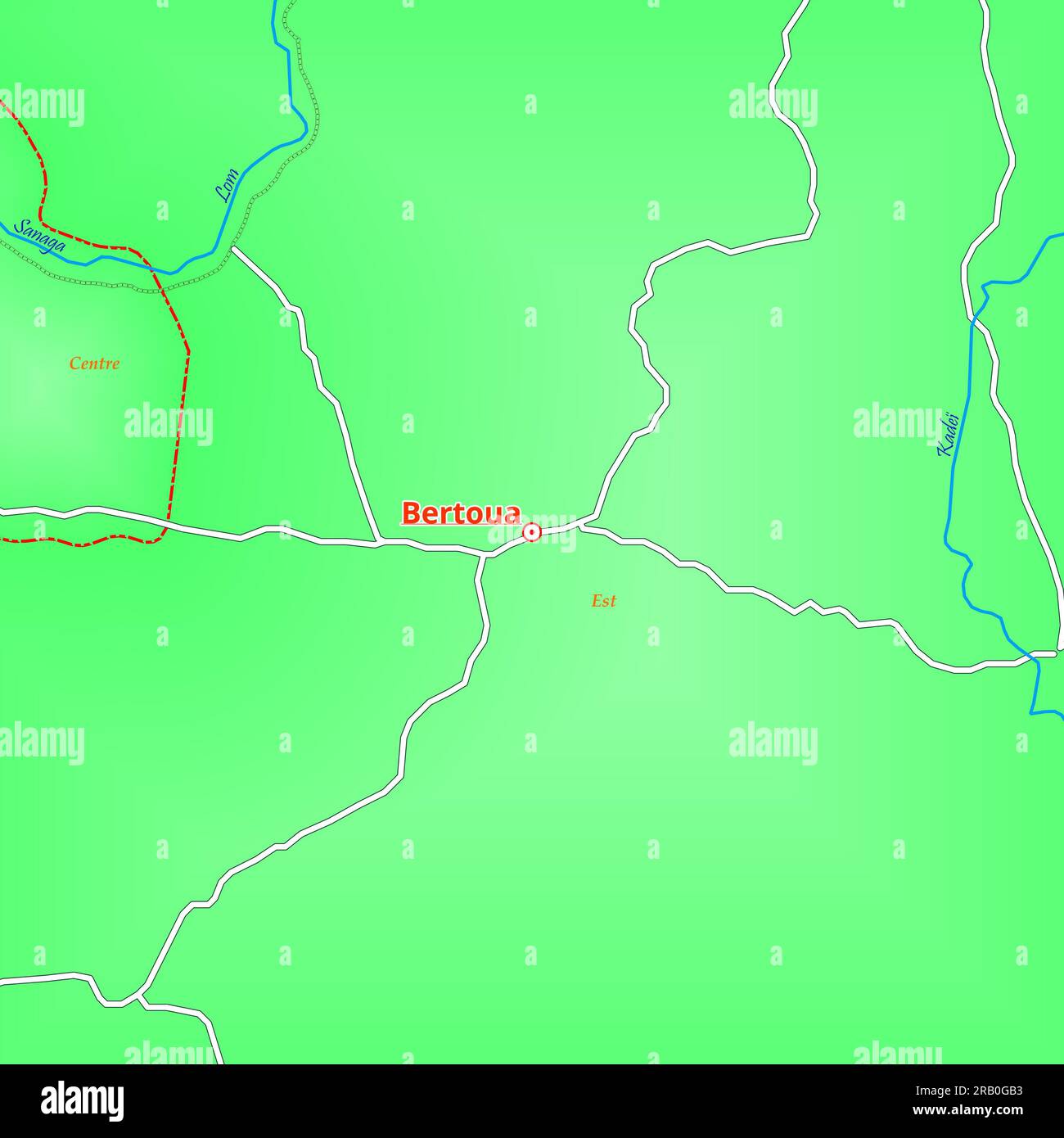 Maps of cameroon hi-res stock photography and images - Alamy