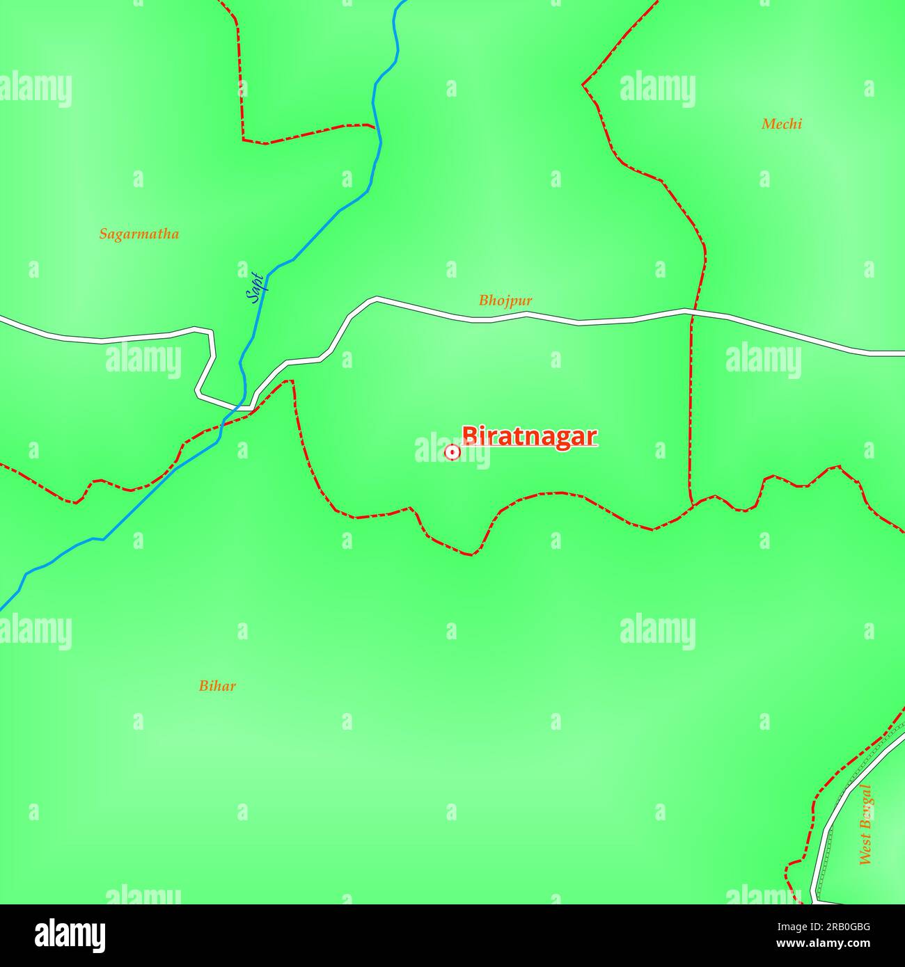 Nepal maps hi-res stock photography and images - Alamy