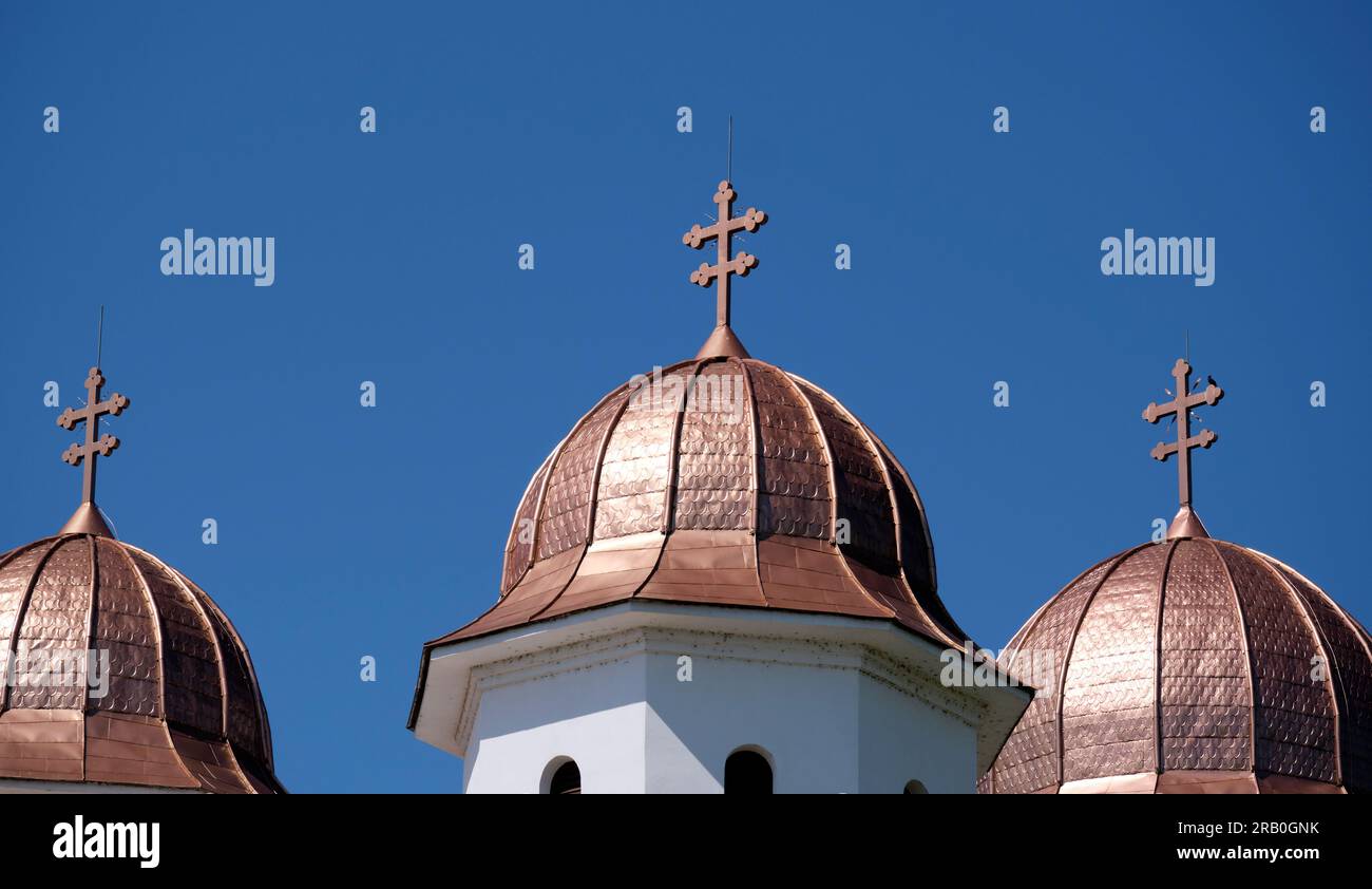 orthodox church cupola in transylvania,romania Stock Photo - Alamy