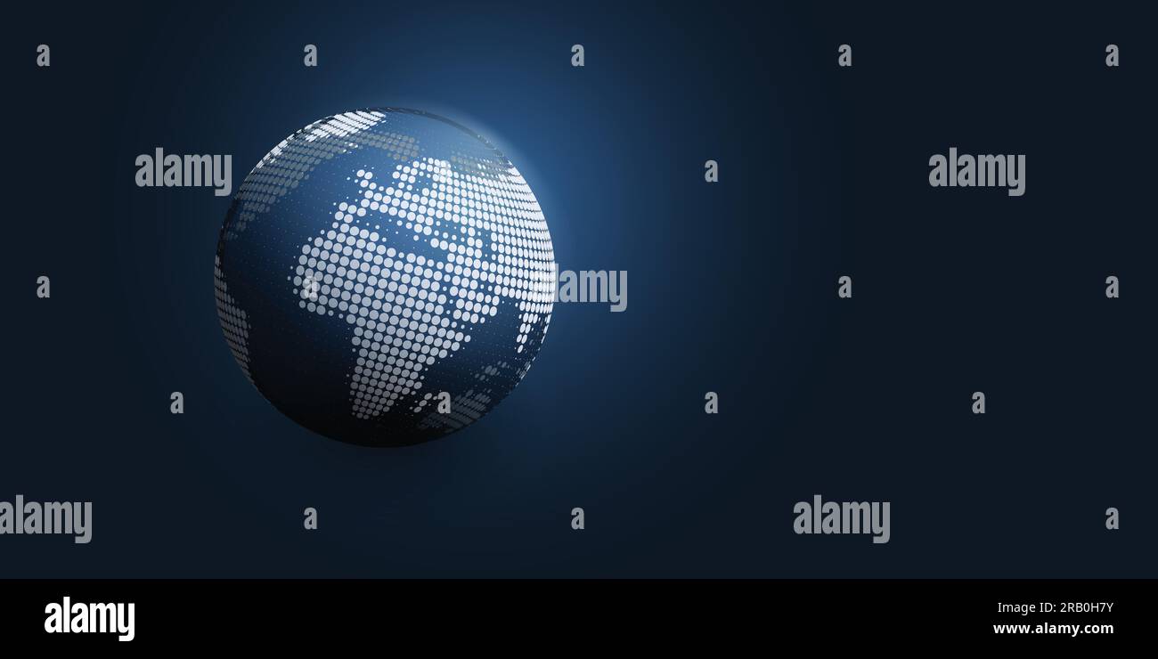 Spotted Earth Globe Design - Global Business, Technology, Globalisation ...
