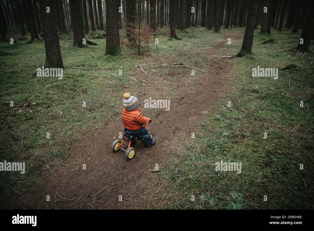 Little girl with running wheel Stock Photo - Alamy Little girl with running wheel Stock Photo - Alamy