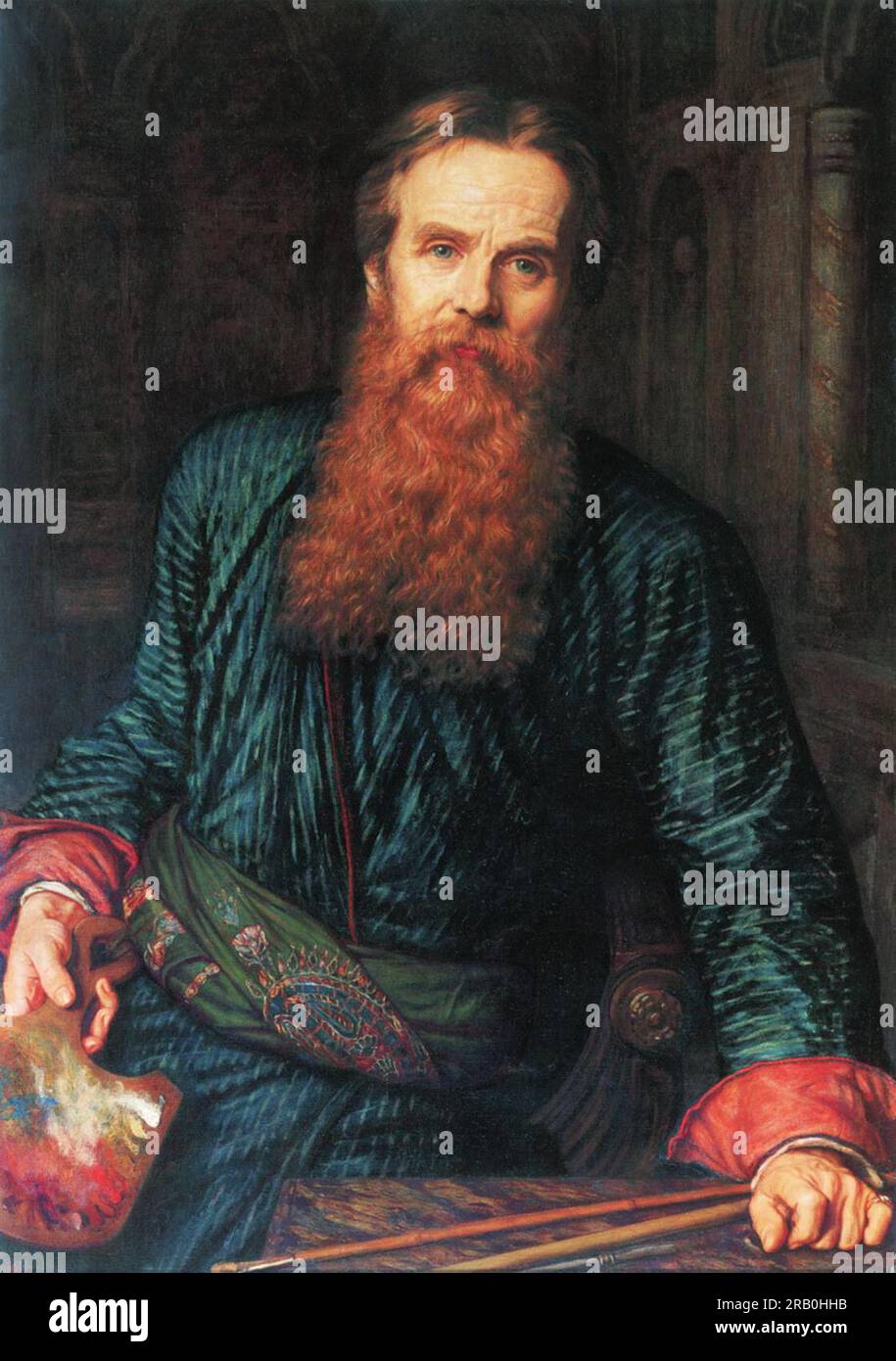 William holman hunt self portrait hi-res stock photography and images ...