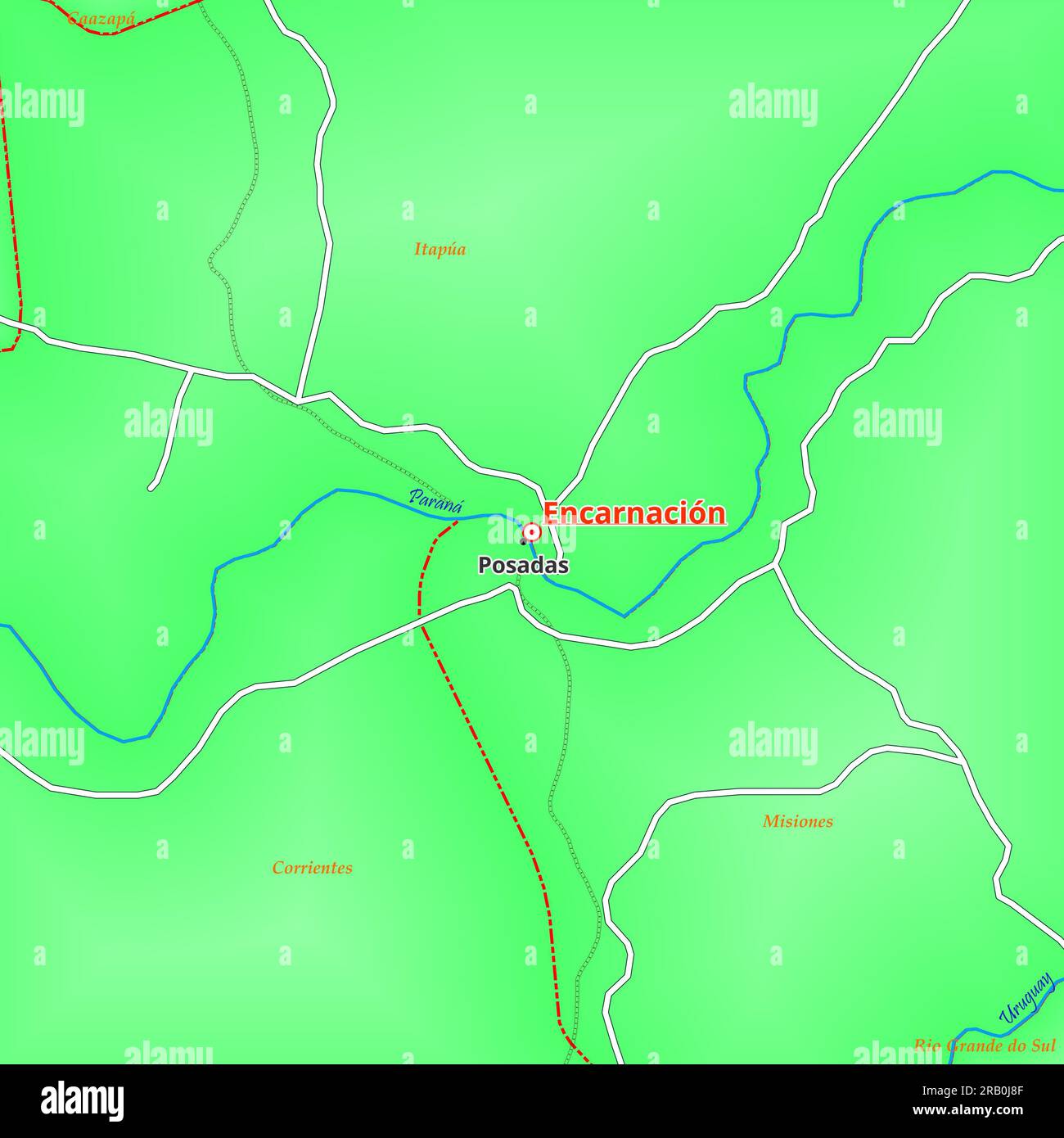 Street city map illustration hi-res stock photography and images - Alamy