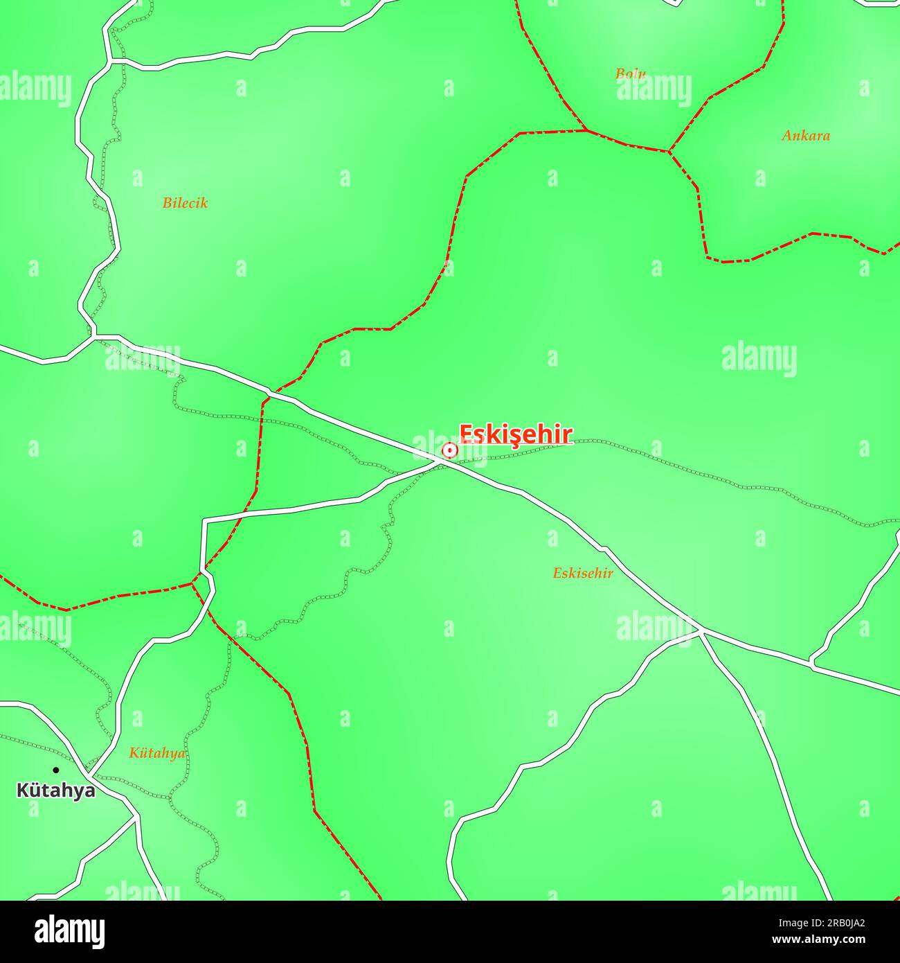 Eskisehir map hi-res stock photography and images - Alamy