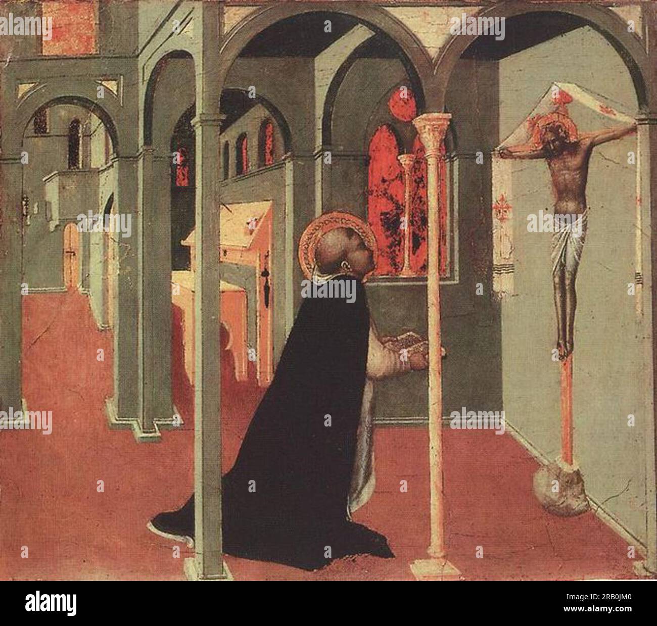 St Thomas Before the Cross 1423 by Il Sassetta (Stefano di Giovanni ...