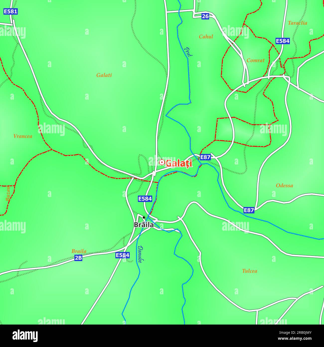 Galati maps hi-res stock photography and images - Alamy