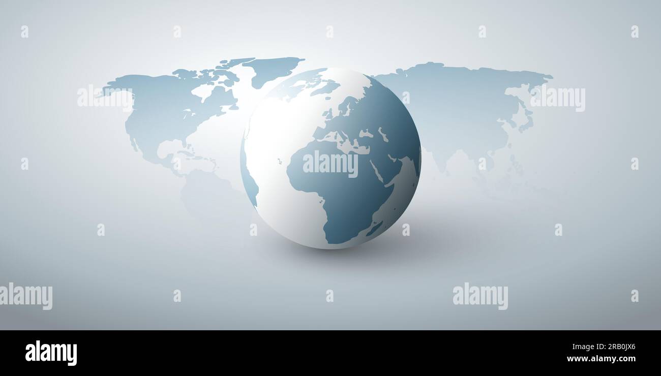 Global map Stock Vector Images - Alamy