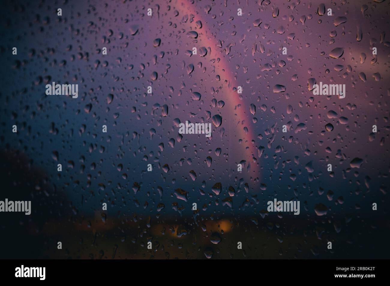 Rain rainbow close up hi-res stock photography and images - Alamy