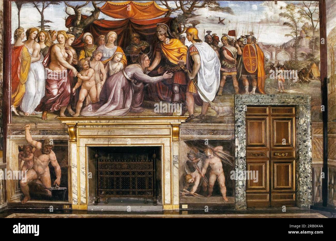 The Women of Darius's Family Before Alexander the Great 1517 by Il ...