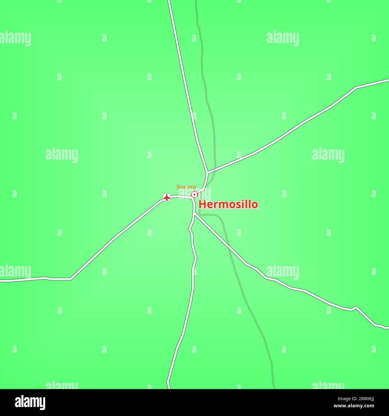 Hermosillo mexico map hi-res stock photography and images - Alamy