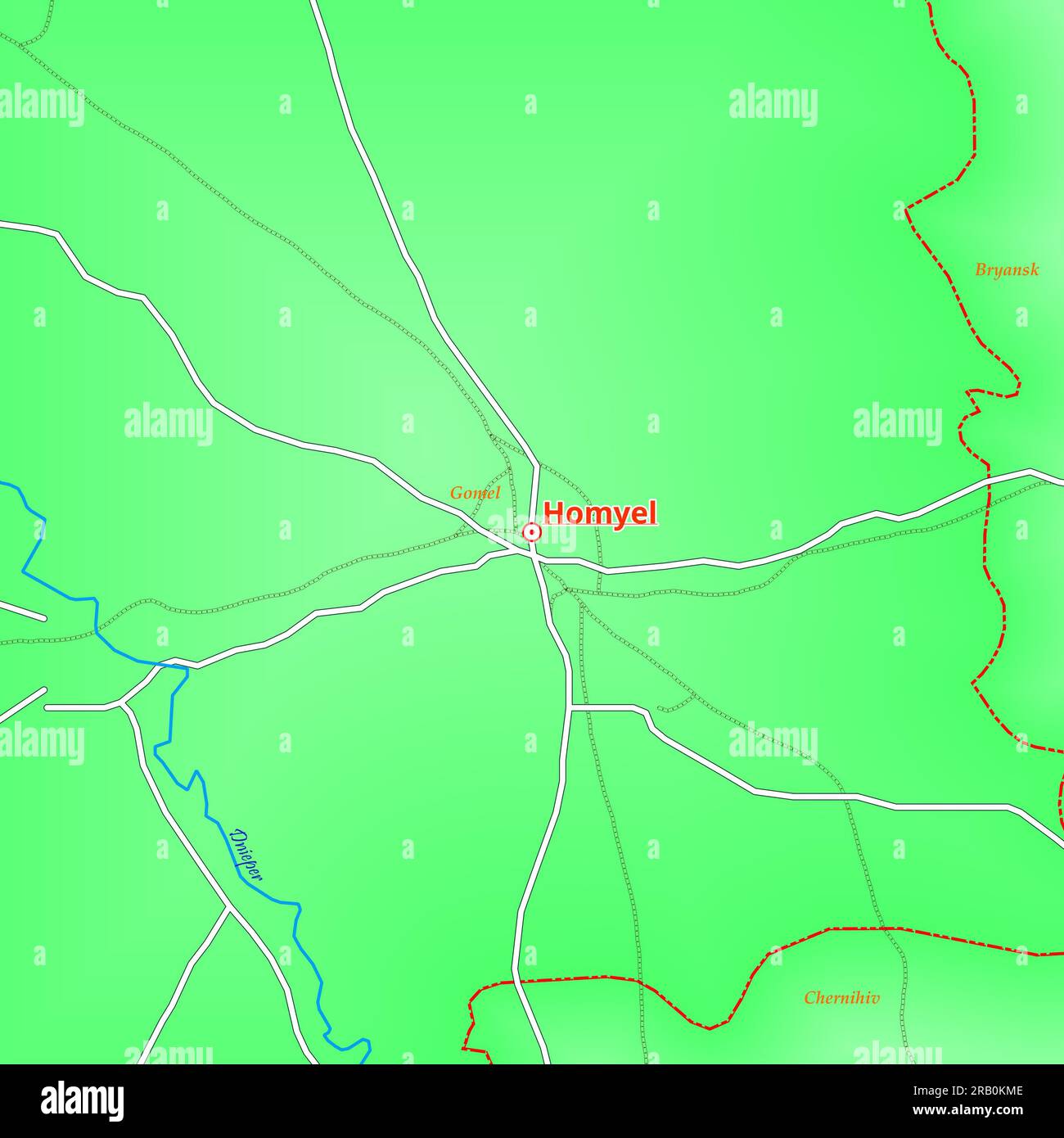 Printable belarus map hi-res stock photography and images - Alamy