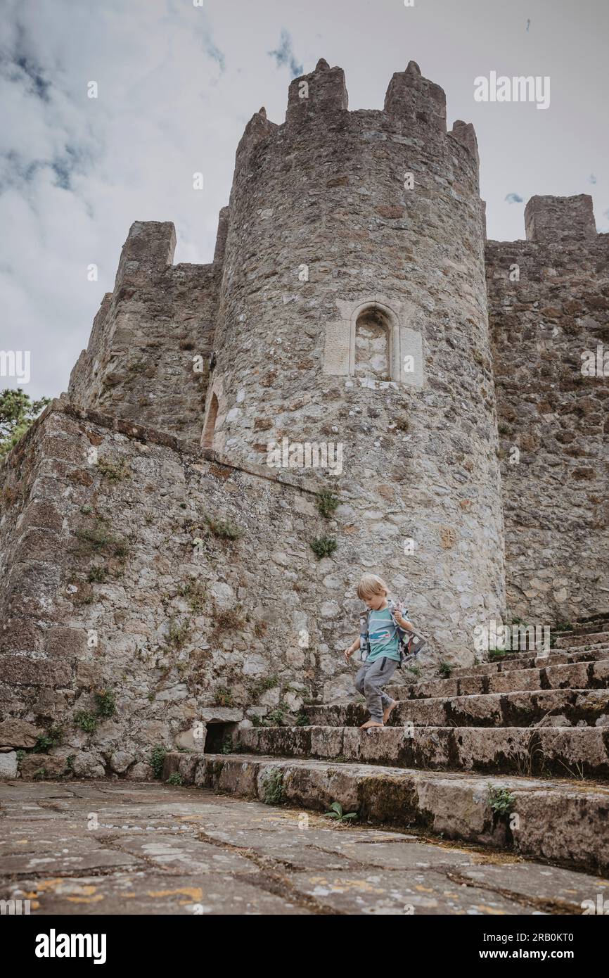 Boy castle hi-res stock photography and images - Alamy