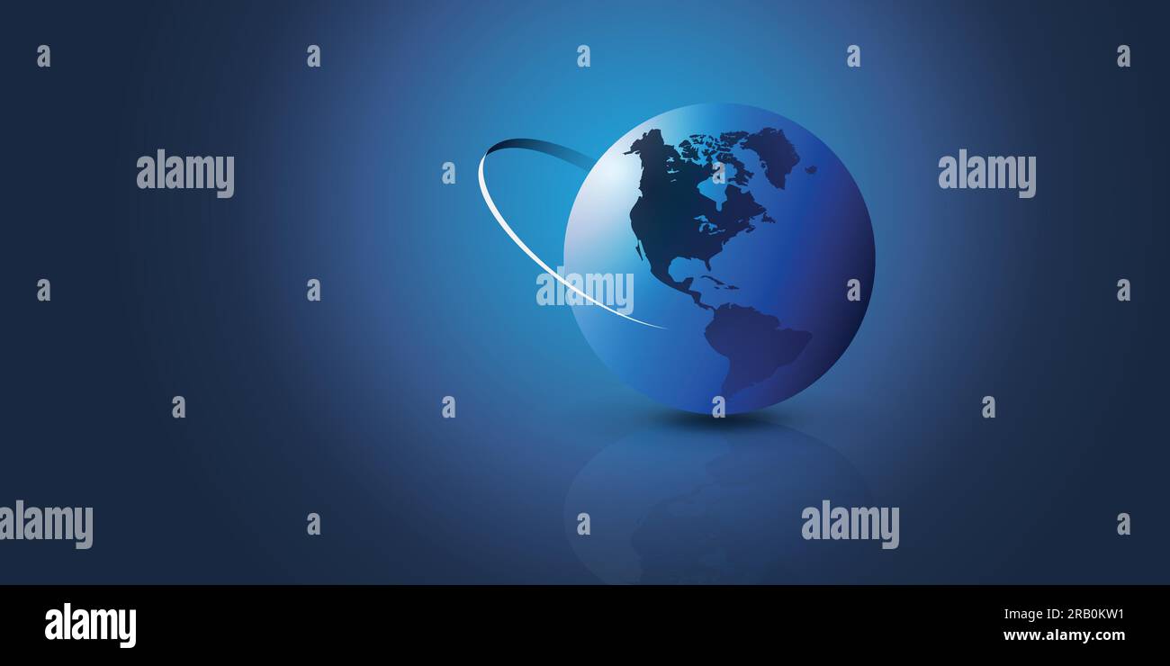 Earth Globe Design - Global Business, Technology, Globalisation Concept ...