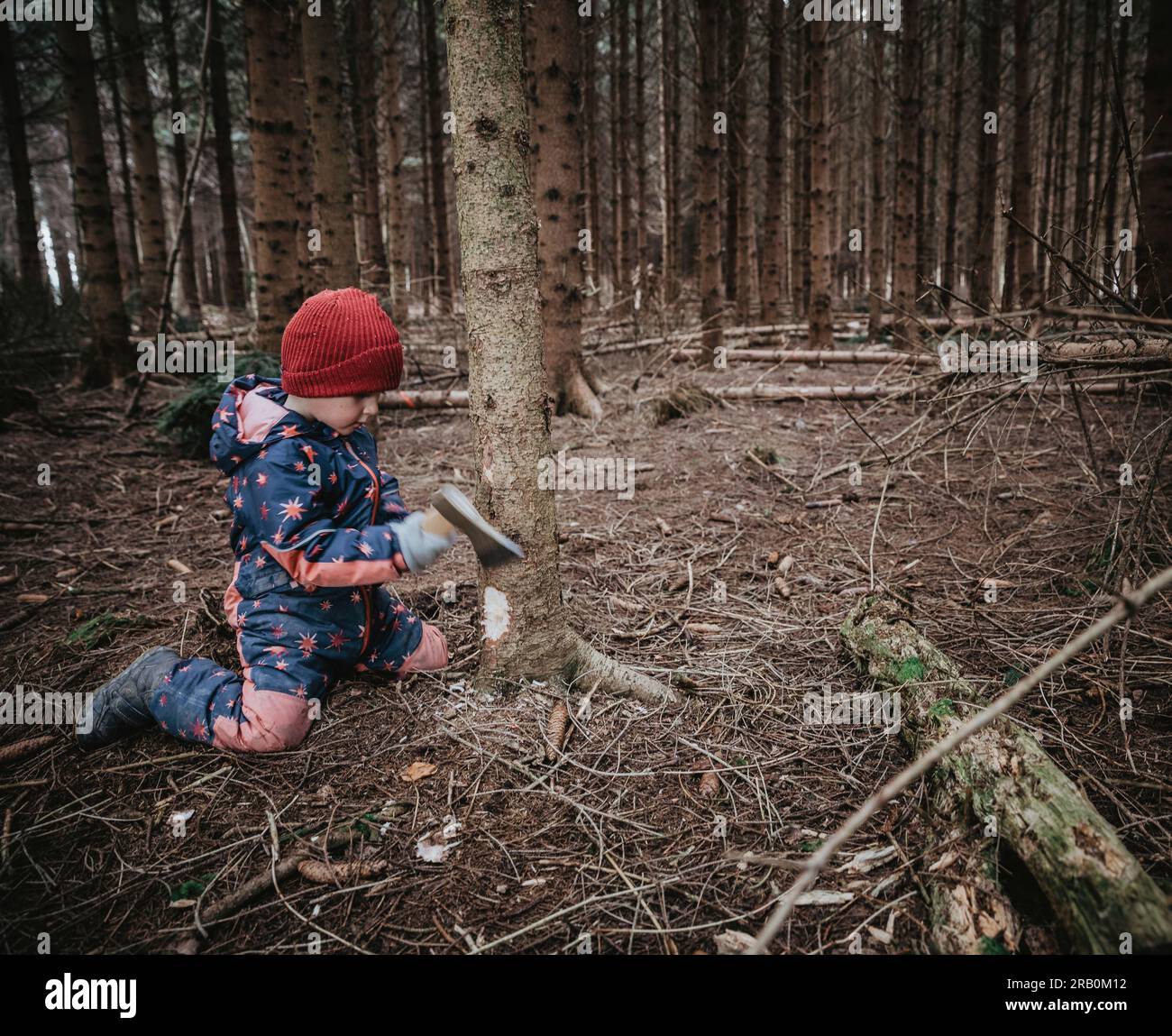 Logger with an axe hi-res stock photography and images - Alamy