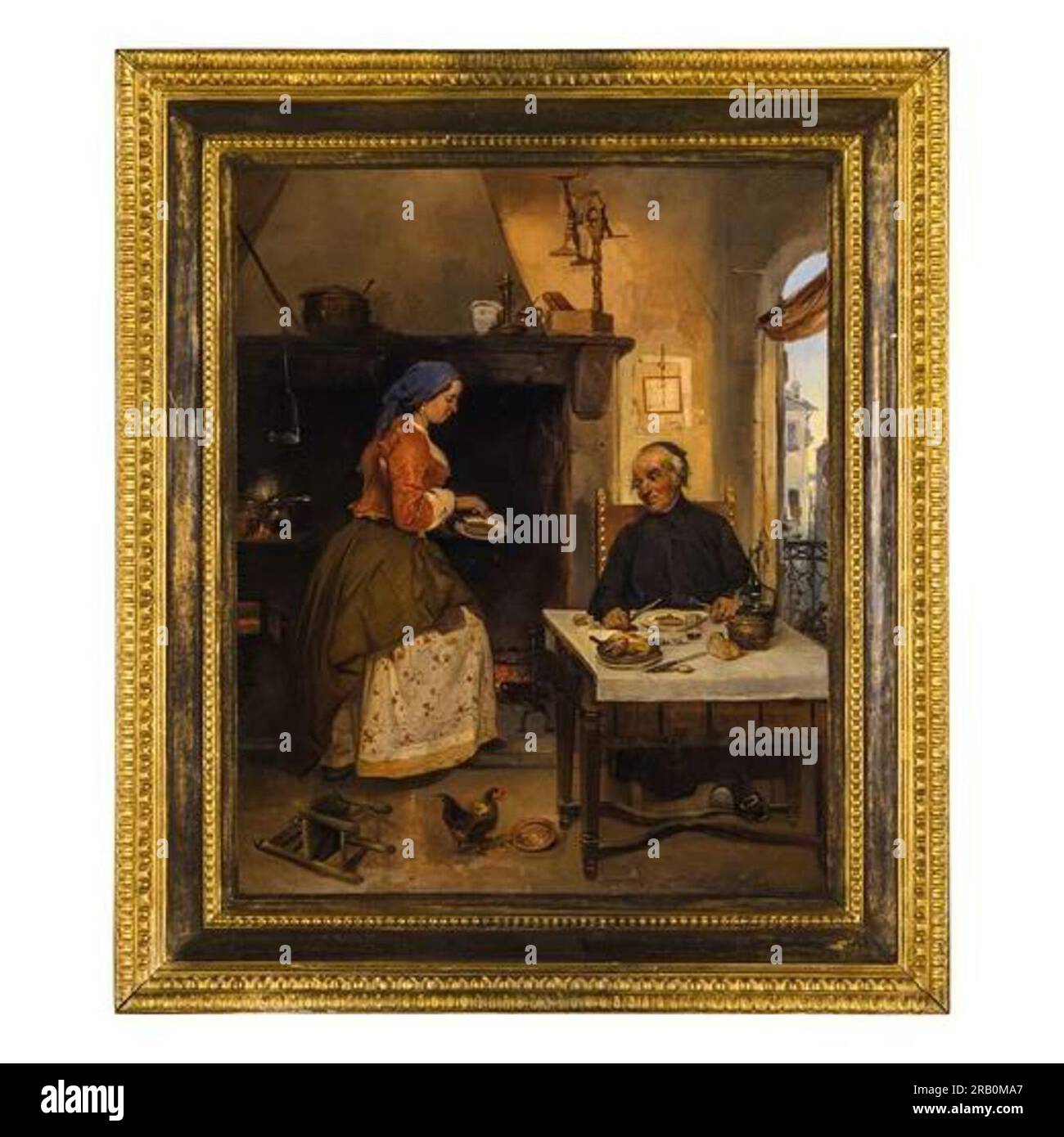 The priests dinner hi-res stock photography and images - Alamy