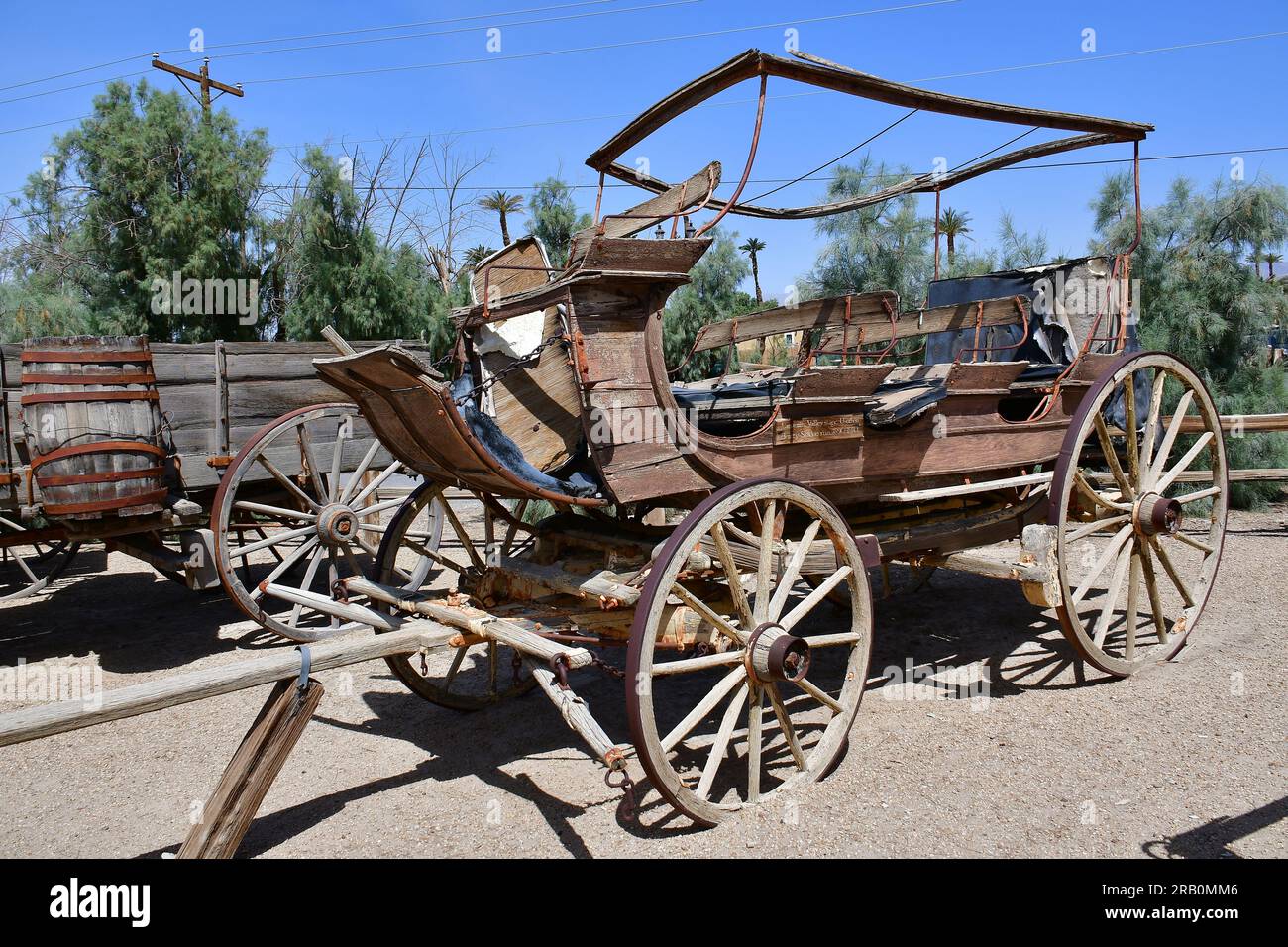 Borax Museum Furnace Creek, Death Valley National Park, California, USA ...