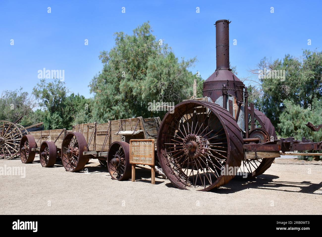 Borax Museum Furnace Creek, Death Valley National Park, California, USA ...