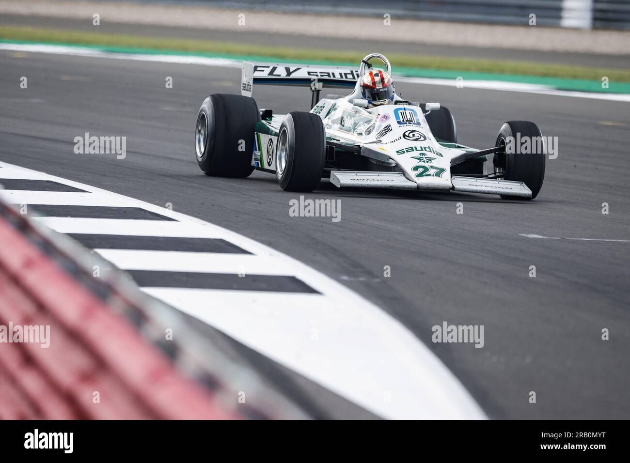 Williams FW07 during the 2023 Formula 1 Aramco British Grand Prix, 10th ...