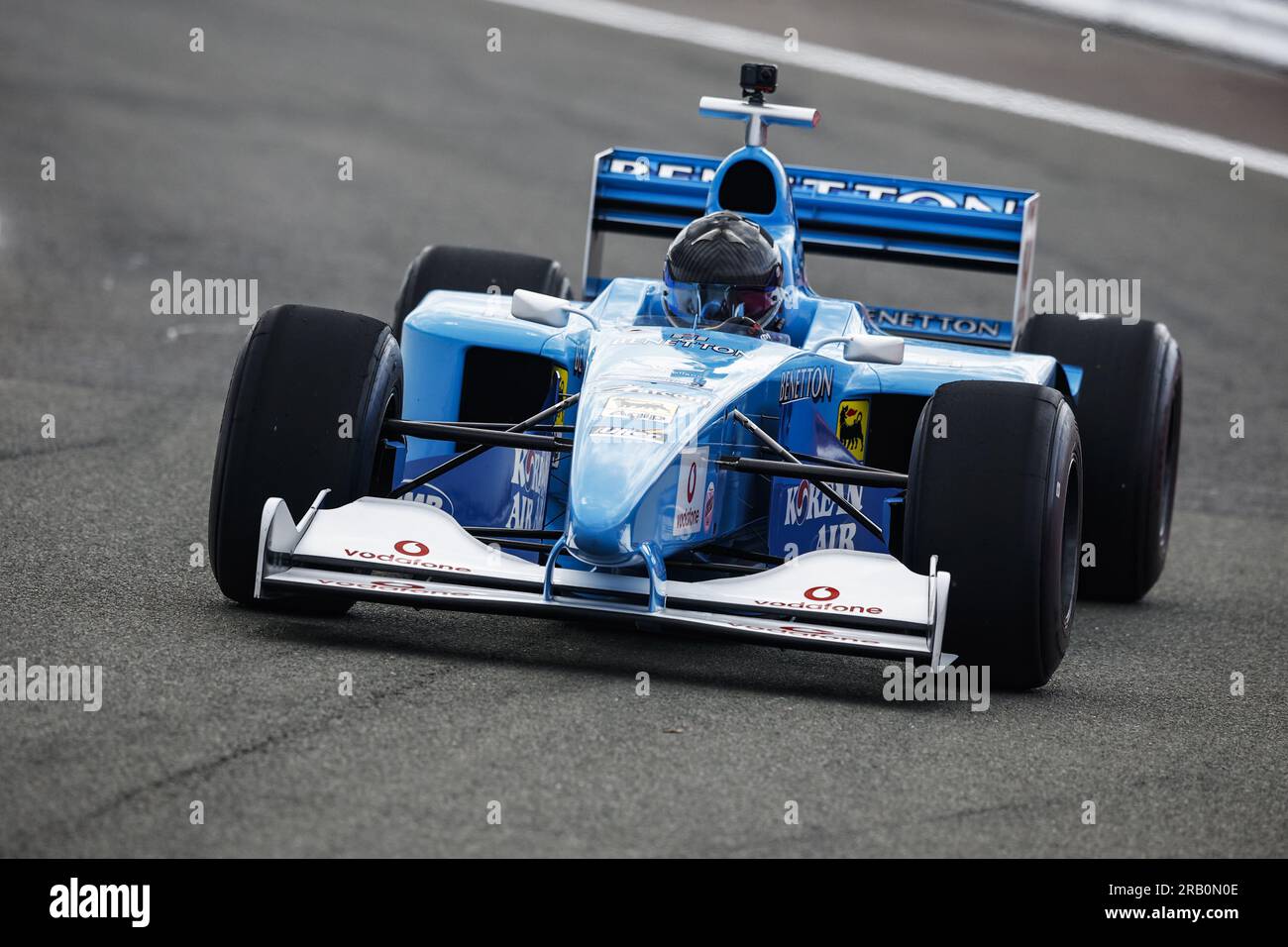 Benetton B201 during the 2023 Formula 1 Aramco British Grand Prix, 10th ...