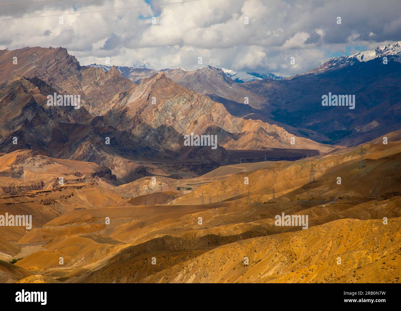 Mountain landscape, Ladakh, Kargil, India Stock Photo - Alamy